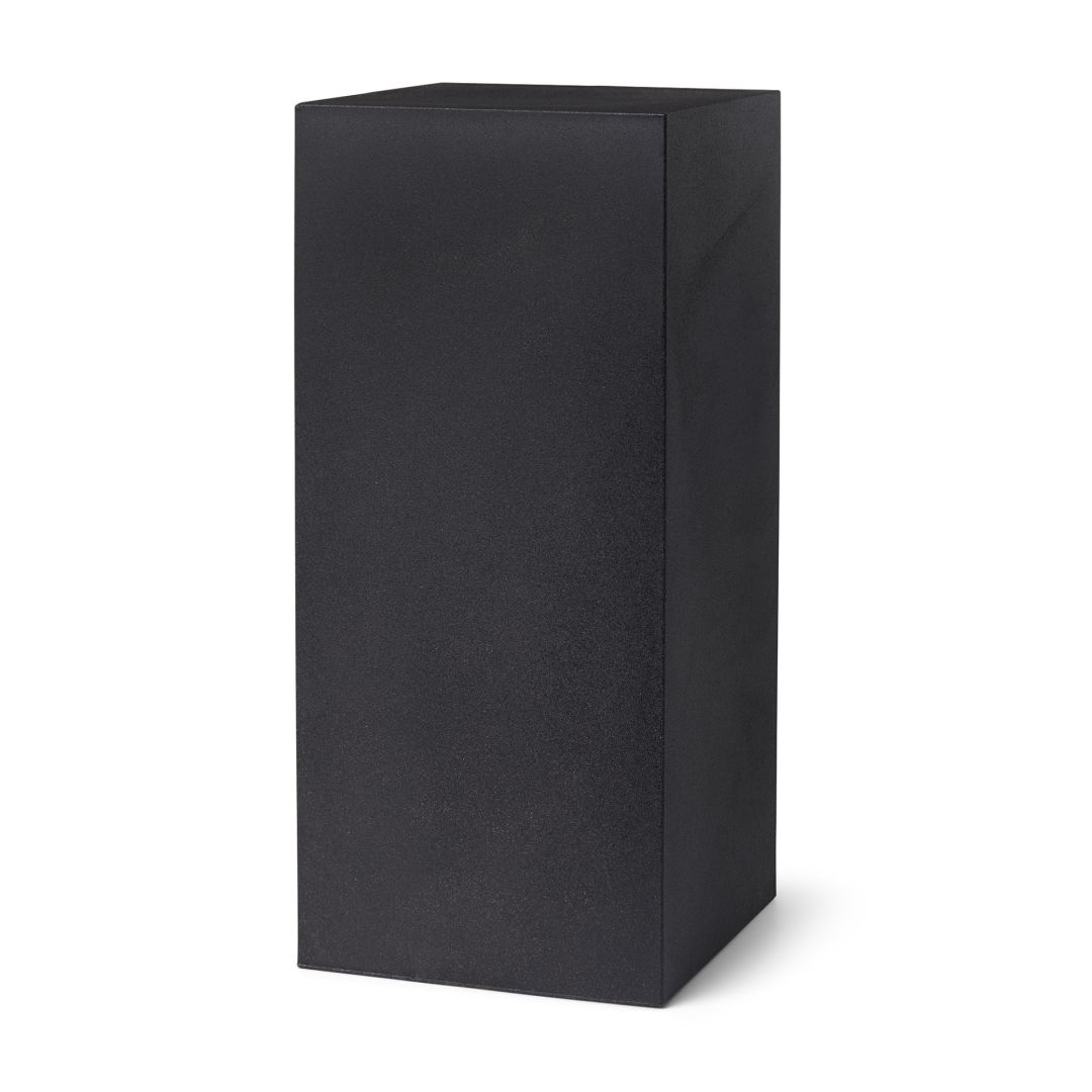 Containers / Kubis / Pillar Smooth NL 36x36x79 black | Koberg B.V.